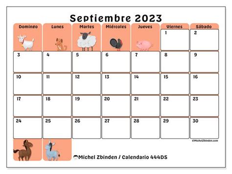 Calendario Septiembre 2024 444 Calendario Septiembre Calendario De