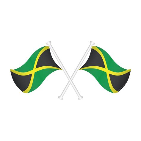 Jamaica Flag Jamaica Flag Jamaica Day PNG And Vector With