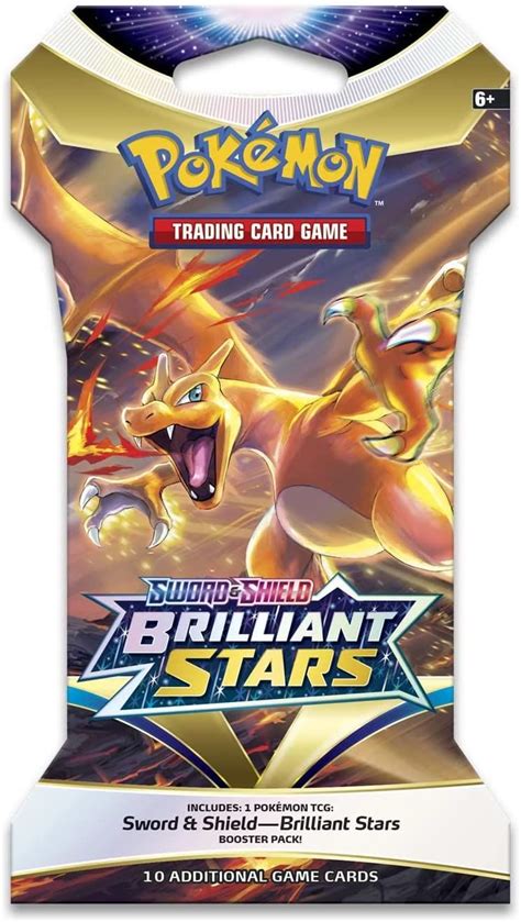 Pokemon TCG Sword Shield Brilliant Stars Sleeved Booster Ozone Bg