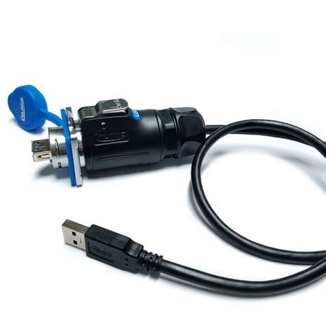 CNLINKO LP 24 USB3 0 P01 LP 24 USB3 0 S01 IP67 24파이 방수 커넥터 USB 케이블 소켓
