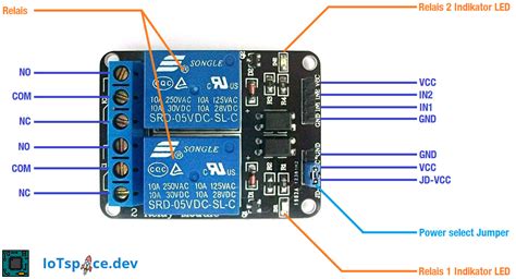 Arduino Relais Ansteuern Schaltplan Und Sketch IoTspace Dev
