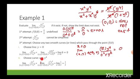 limit and continuity bagi multiple variable youtube