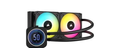 ICUE H150i ELITE LCD XT Display Liquid CPU Cooler