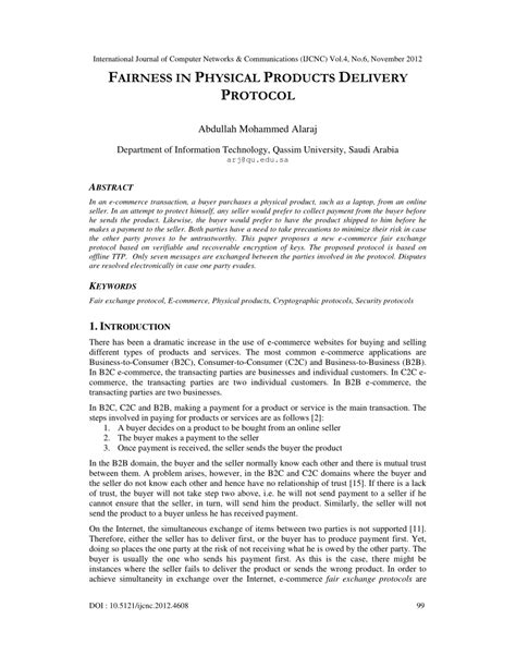 pdf fairness in physical products delivery protocol