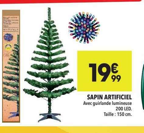 Promo Sapin Artificiel Chez Supeco ICatalogue Fr