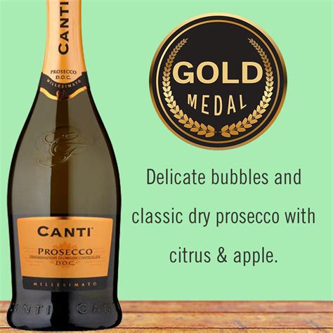 Canti Prosecco Millesimato D O C Extra Dry 2021