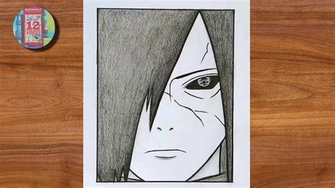 Simple Way To Draw Madara Uchiha How To Draw Madara Uchiha Sketch