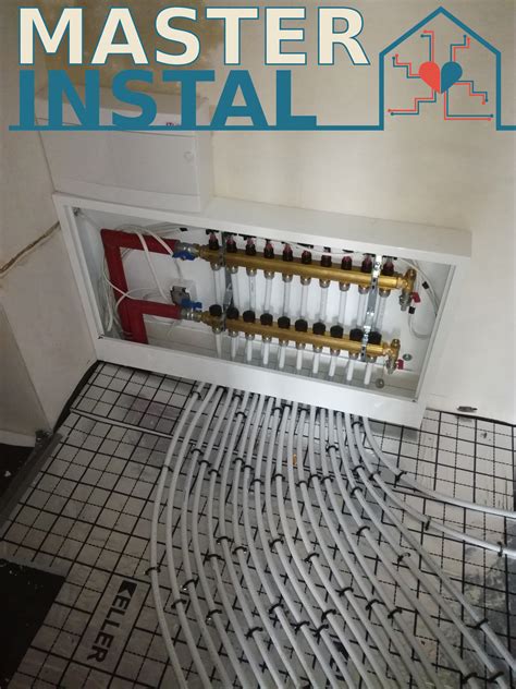 Instalacja ogrzewania podłogowego podłogówka Master Instal
