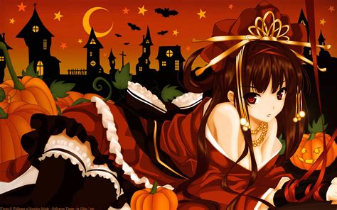 Anime Halloween Wallpaper Hd