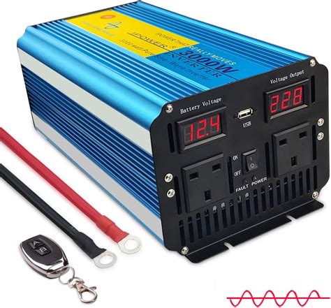 Yinleader Pure Sine Wave Power Inverter 3000W 6000W DC 12V To AC 230V