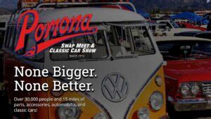 Pomona Swap Meet Classic Car Show LA Auto Show