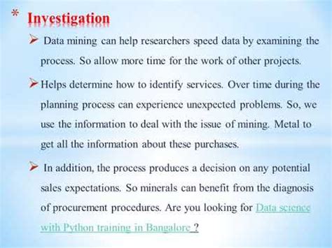 Advantages Of Data Mining In Data Science YouTube
