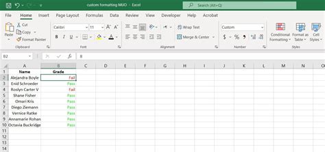 How To Use Custom Formatting In Excel