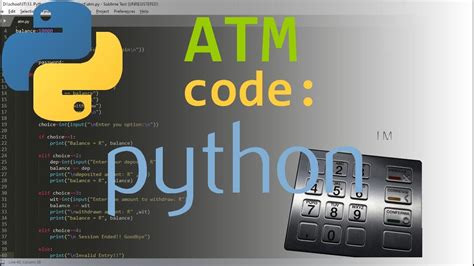 atm code in python youtube
