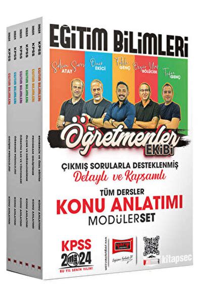 2024 KPSS Eğitim Bilimleri Öğretmenler Ekibi Tüm Dersler Konu Anlatımlı