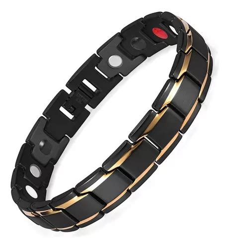 Pulsera Magn Tica De Acero Titanio Mejora Salud Y Energ A Env O Gratis