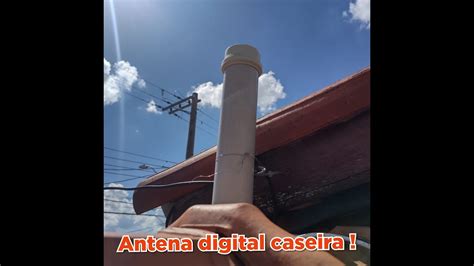Como Fazer Uma Antena Digital Caseira Youtube