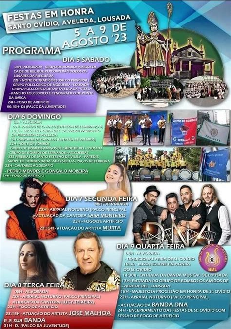 Festas Santo Ovídio 2024 em Aveleda