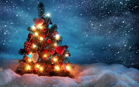 Christmas Tree Wallpapers Wallpaper Cave