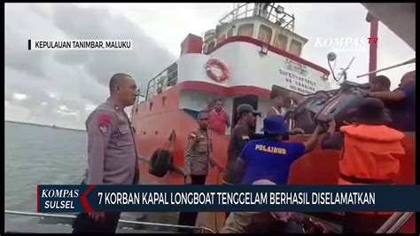 Korban Kapal Longboat Tenggelam Berhasil Diselamatkan Video Dailymotion
