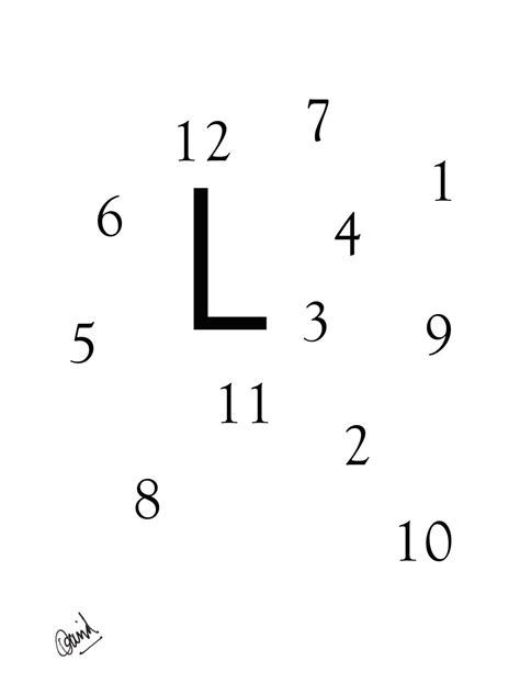 A las tres en punto Poema Visual de David Pérez Pol