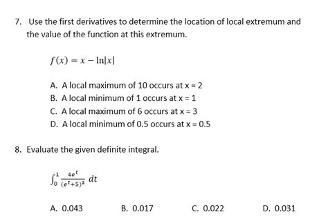 solved 6 find the derivative of the given function y