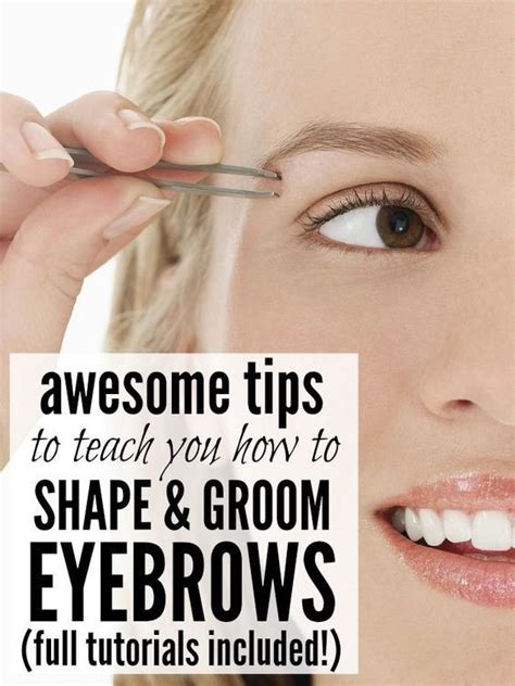 Tutorials To Teach You How To Shape Groom Your Eyebrows Eyebrows