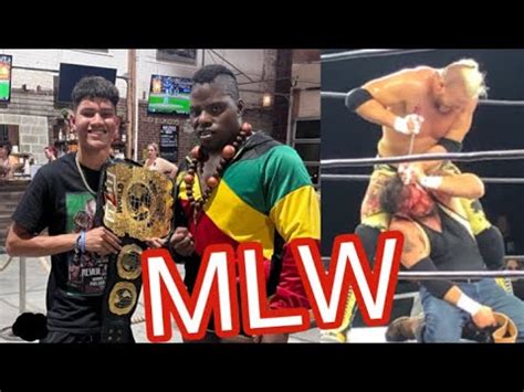 MLW VLOG MY EXPERIENCE AT MLW NEVER SAY NEVER PPV YouTube