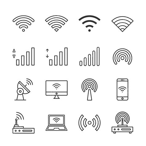 Internet Wifi Connect Vector Art PNG Signal And Wifi Internet