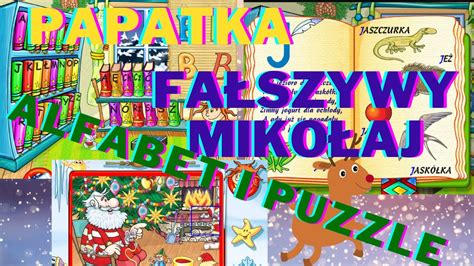 Papatka Fa Szywy Miko Aj Alfabet Puzzle Komputerowa Gratka D
