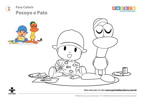 Desenho Do Pocoyo Para Pintar Desenhos Para Pintar E Imprimir