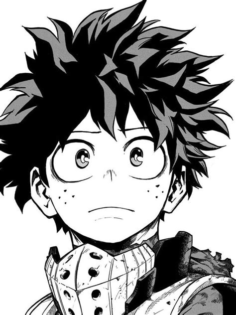 Deku Izuku Midoriya In Sketches Drawings Hero