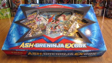 Pokemon Ash Greninja EX Box Opening YouTube