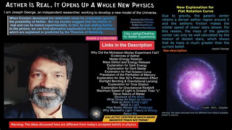 Aether Is Real It Opens Up A Whole New Physics Joseph George YouTube