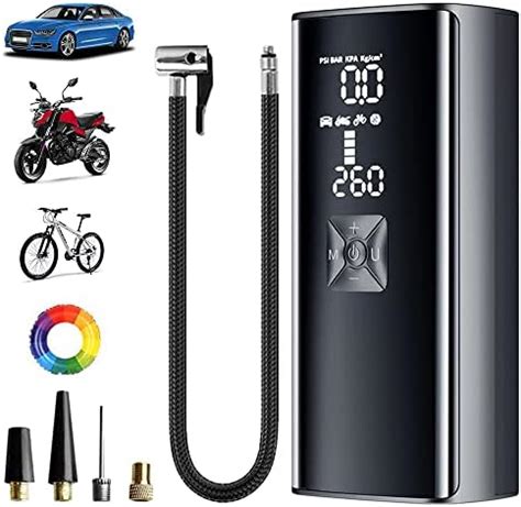Gonfleur Mah Sans Fil Voiture Air Compresseur Lectrique Portable