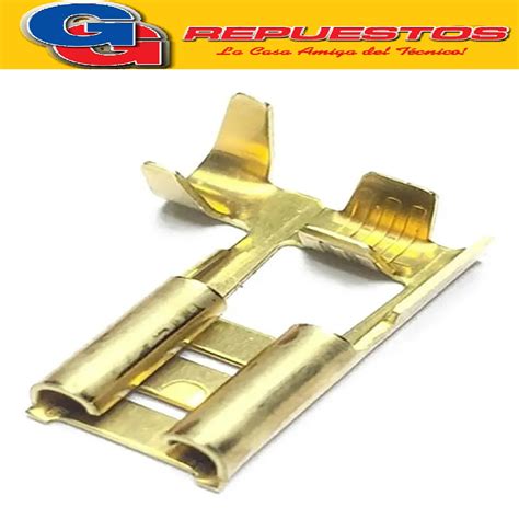 TERMINAL PALA HEMBRA BANDERA 6 3MM TZL N 624 X UNIDAD