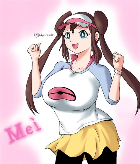 Mei Pokémon Rosa pokémon Black and White 2 Image by Pixiv Id