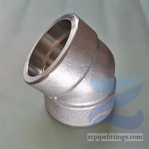 Astm A N Carbon Steel Degree Socket Weld Elbow Shanghai Zhucheng