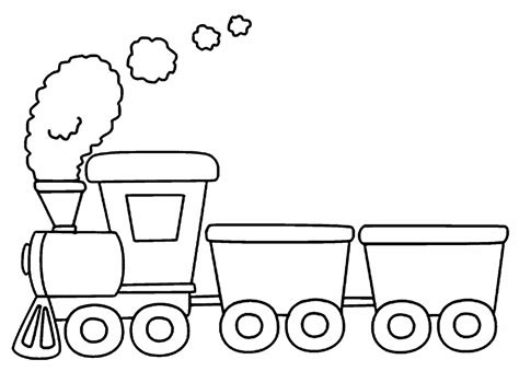 Desenhos De Trenzinho Para Colorir Bora Colorir