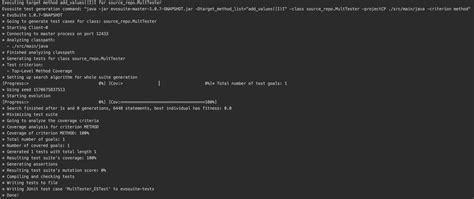 [bug] target method test generation inconsistent when running on subprocess · issue 273