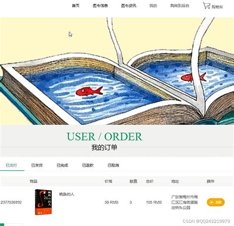 java ssm网上书店图书销售评价系统 网上书店管理系统顾客商家订单评论 csdn博客