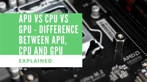 Apu Vs Cpu Vs Gpu Difference Between Apu Cpu And Gpu Gpuspecs