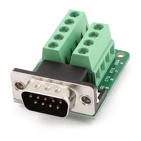 Adaptador Db Clema Macho Rs Terminal Conector Serial