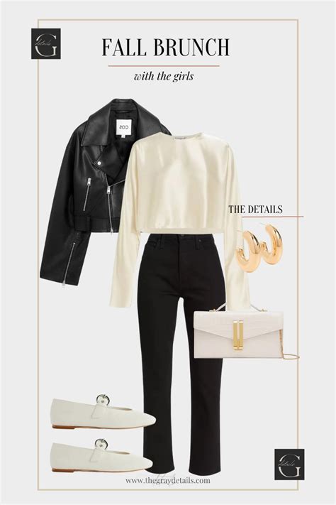 Classy Fall Brunch Outfits The Gray Details
