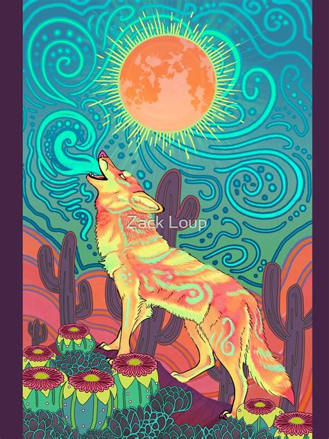 Peyote Coyote T Shirt For Sale By Infiniteloup Redbubble Coyote T