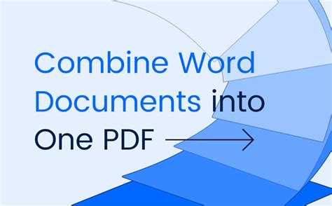 how to combine word documents into one pdf [3 efficient ways]