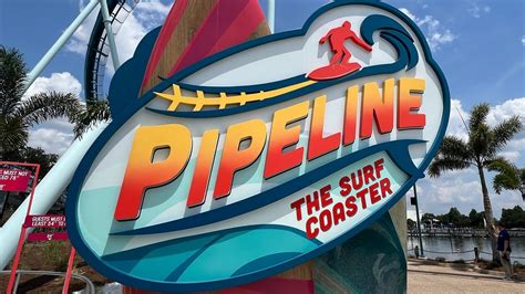 Pipeline The Surf Coaster Rolls Into SeaWorld Orlando