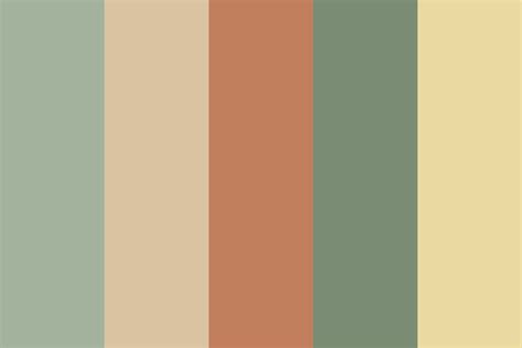 Gentle Earth Tones Color Palette