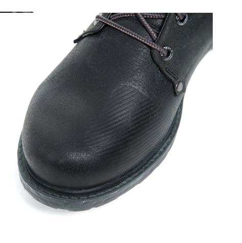 Classic Retro Combat Urban Goretex Waterproof Motorcycle Boots Black