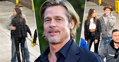 Brad Pitt Fue Fotografiado Con Su Nueva Novia In S De Ram N